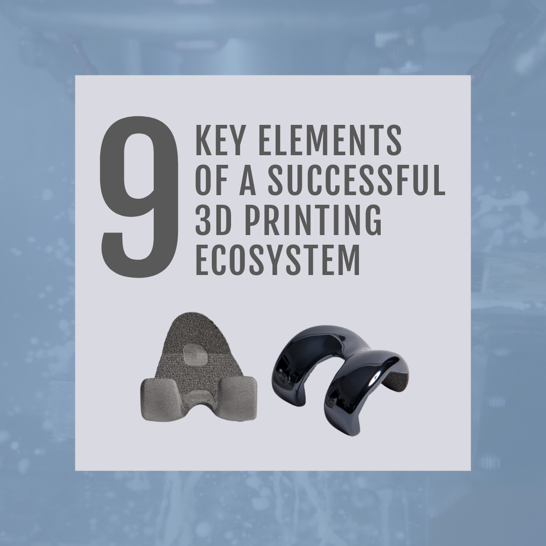 Infographic 9 Key Elements Of A Successful 3d Printing Ecosystem