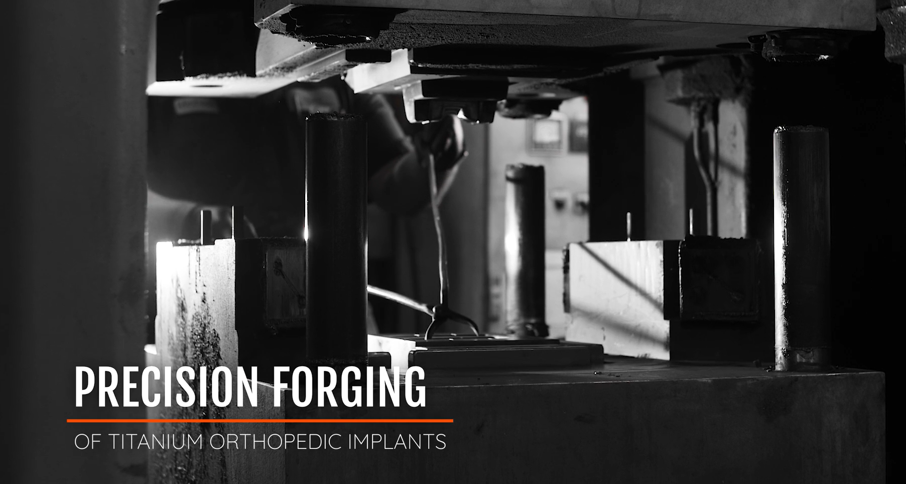 Forging of Titanium Orthopedic Implants